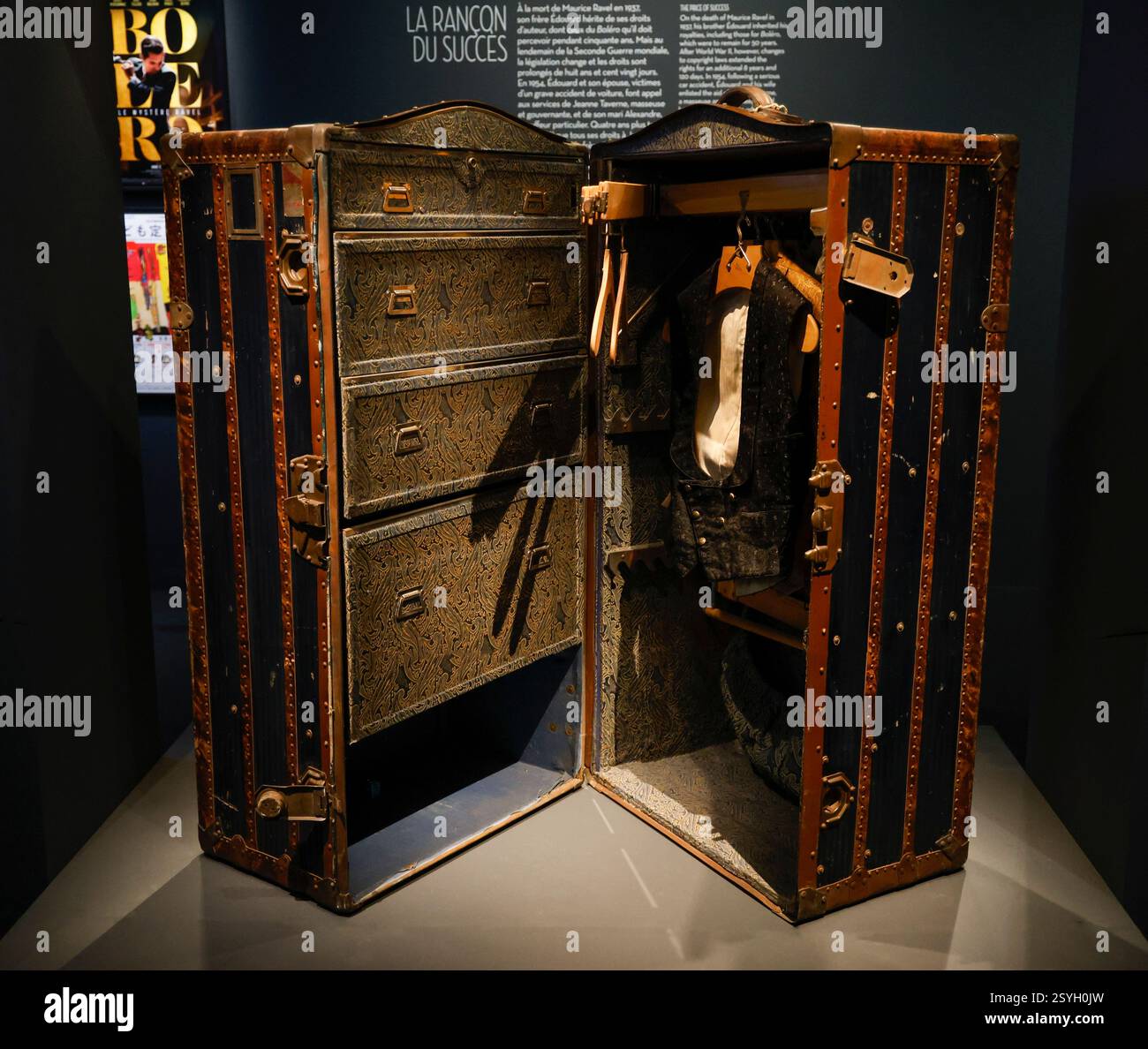 RAVEL BOLERO THE MUSICAL EXHIBITION AT PHILHARMONIE OF PARIS Stock ...
