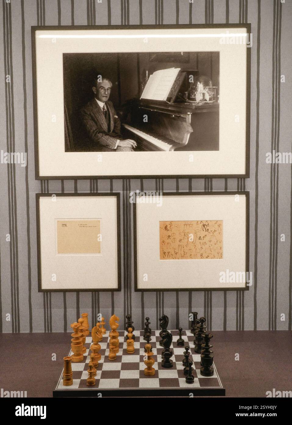 RAVEL BOLERO THE MUSICAL EXHIBITION AT PHILHARMONIE OF PARIS Stock ...