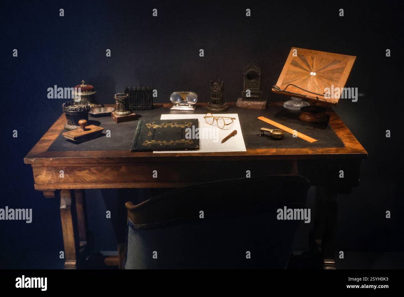 RAVEL BOLERO THE MUSICAL EXHIBITION AT PHILHARMONIE OF PARIS Stock ...