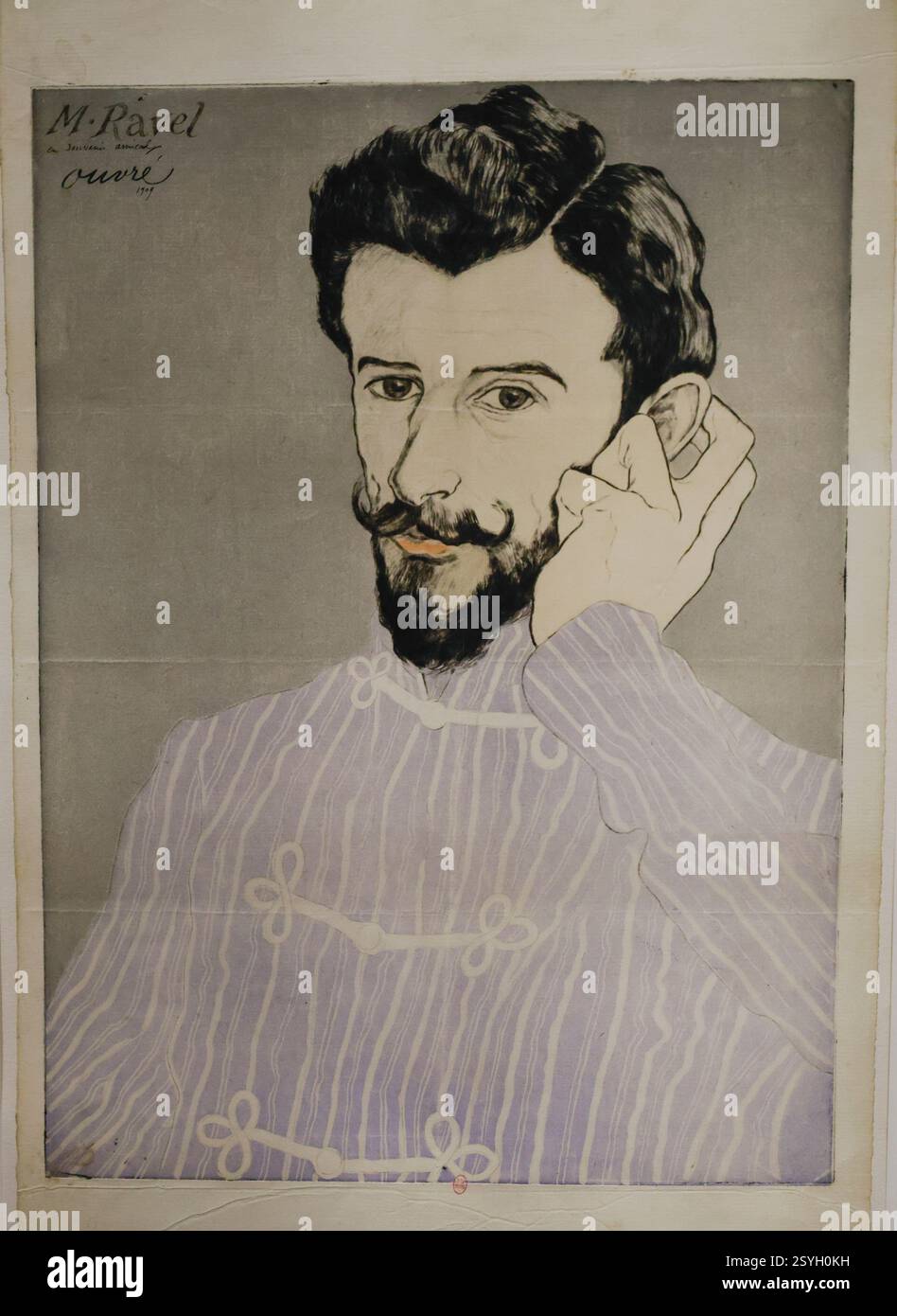 RAVEL BOLERO THE MUSICAL EXHIBITION AT PHILHARMONIE OF PARIS Stock ...