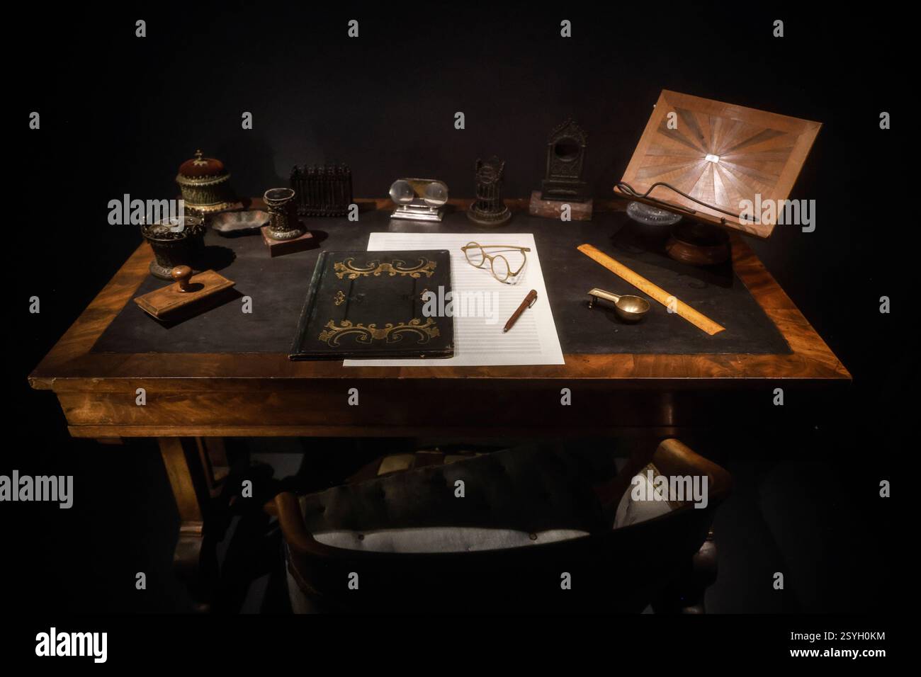 RAVEL BOLERO THE MUSICAL EXHIBITION AT PHILHARMONIE OF PARIS Stock ...