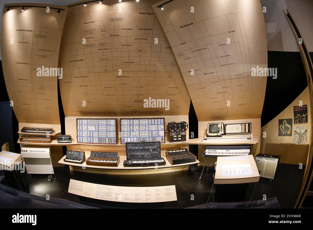 PIERRE HENRY STUDIO AT PHILARMONIE DE PARIS Stock Photo - Alamy