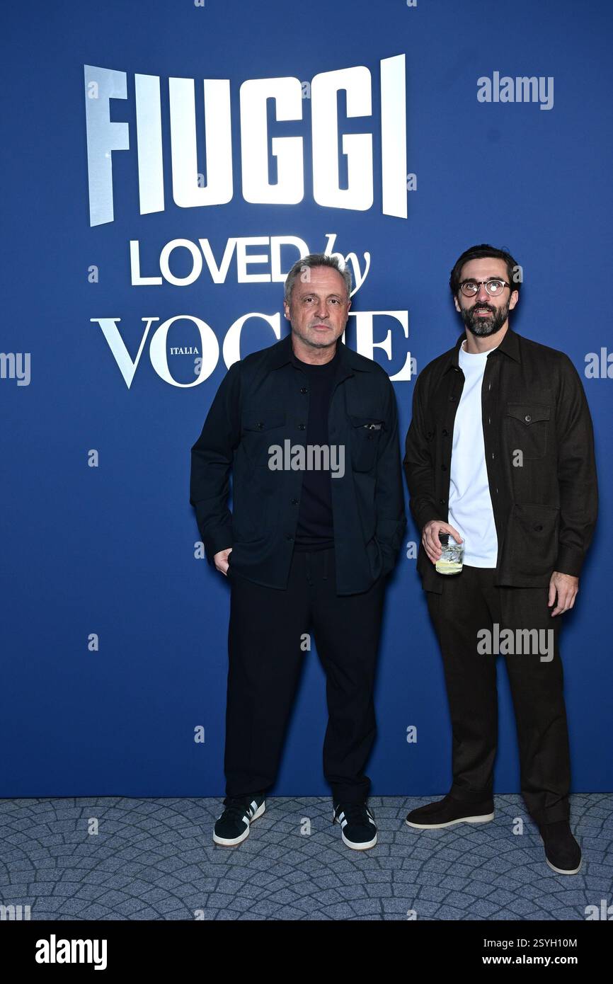 Italy. 28th Feb, 2025. Tommaso Buti, Marco Talarico Milano Fashion Week ...