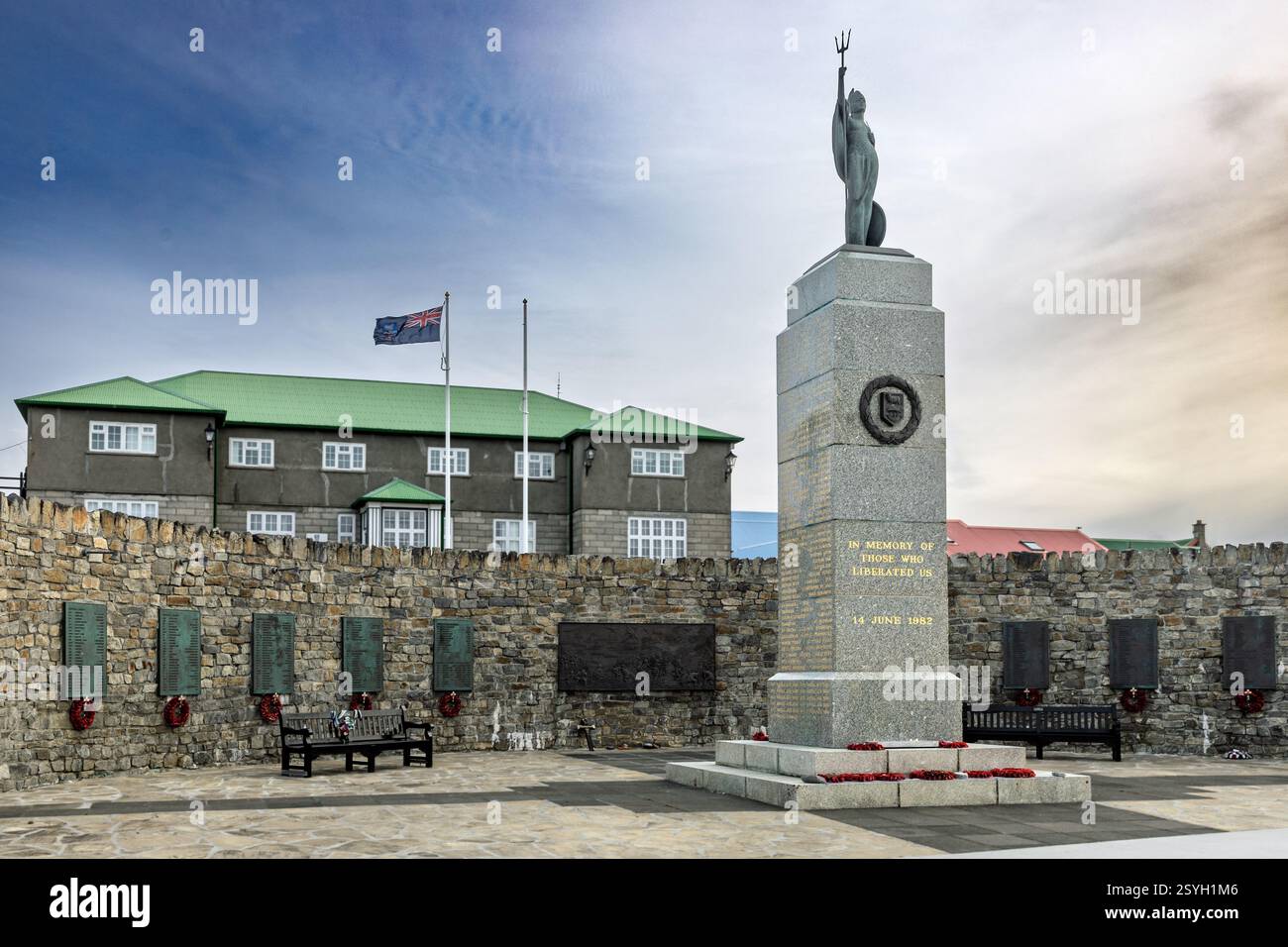 Falklands tribute hi-res stock photography and images - Alamy