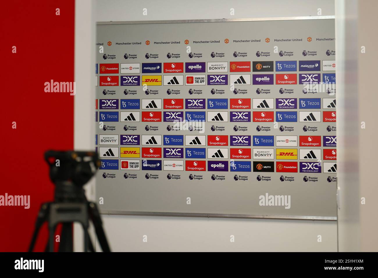 Manchester United sponsor branding - Manchester United v Ipswich Town ...