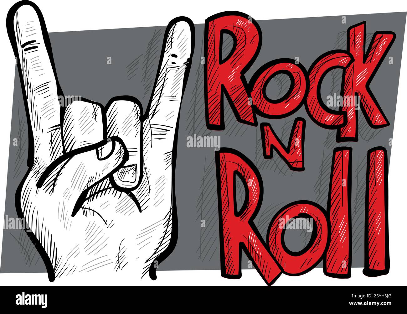 Rock star t shirt design Cut Out Stock Images & Pictures - Alamy