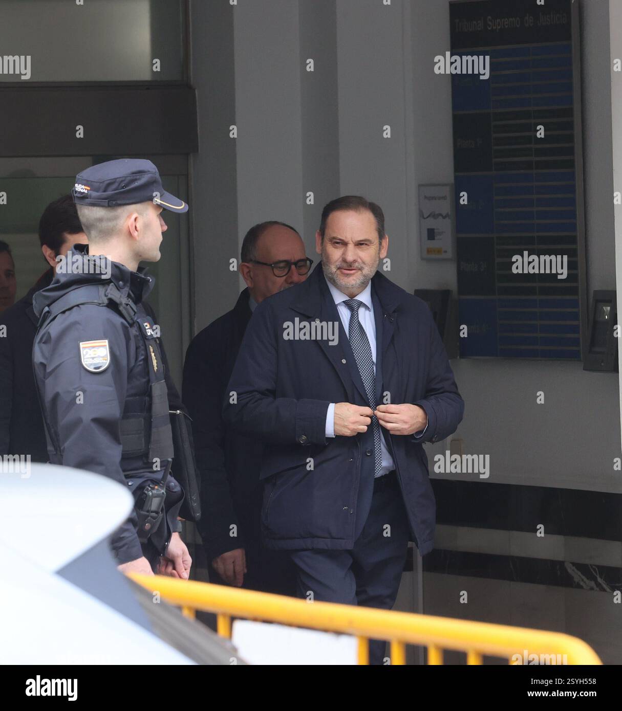 Madrid, 20/02/2025. Statement before the Supreme Court judge by the ...