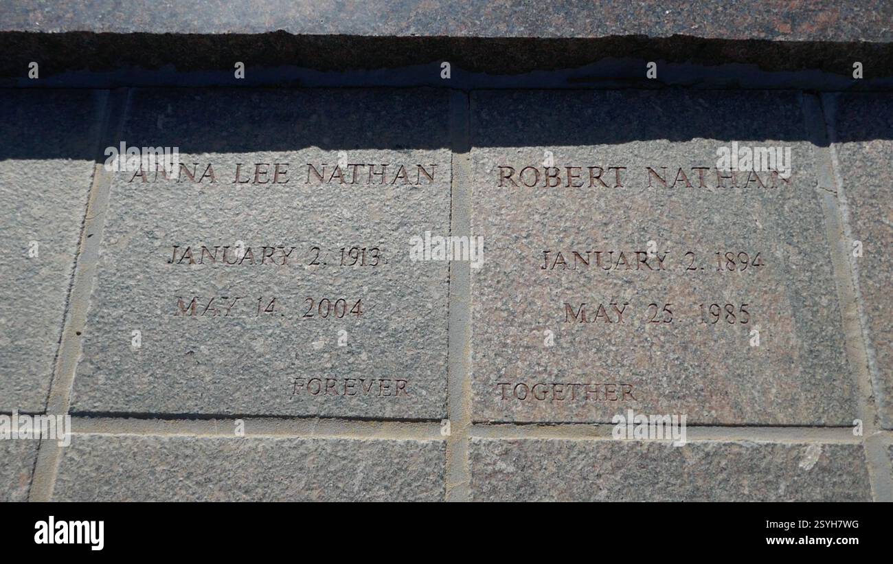 Los Angeles, California, USA 28th February 2025 Writer Robert Nathan ...