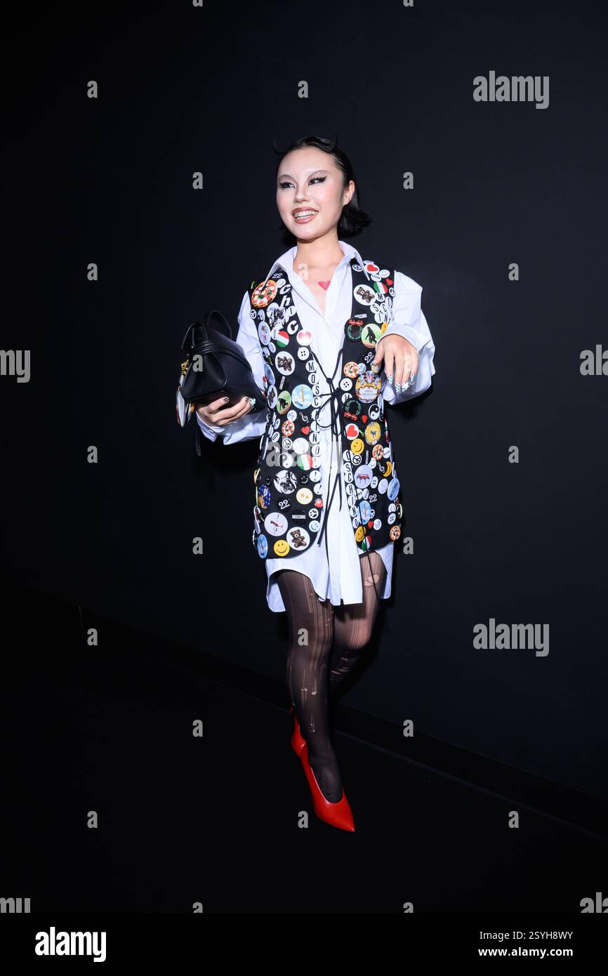 Lin Lin Milano Fashion Week - Women F/W 25-26 Moschino fashion show ...