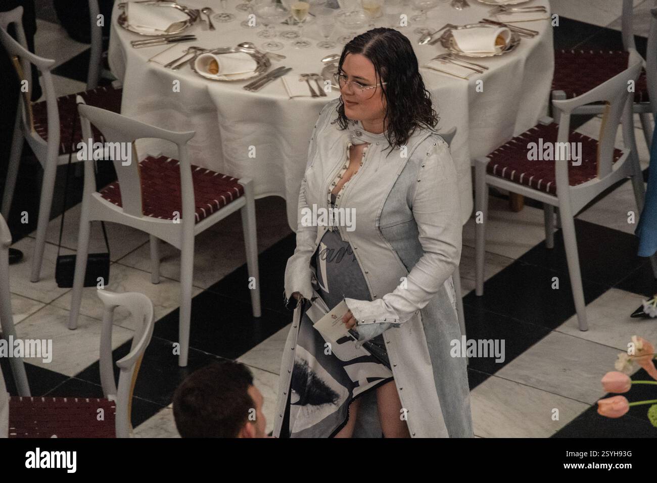 Copenhagen, Denmark. 28th Feb, 2025. Danish singer, songwriter and ...