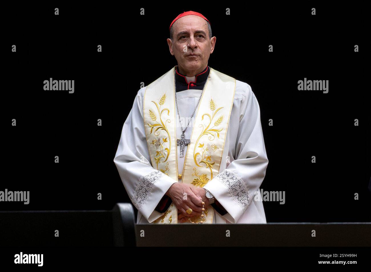 Vatican City, Vatican, 28 February 2025. Cardinal Víctor Manuel ...