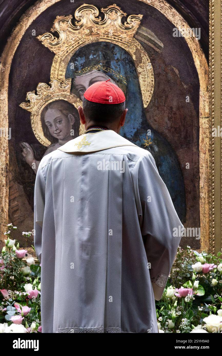 Vatican City, Vatican, 28 February 2025. Cardinal Víctor Manuel ...