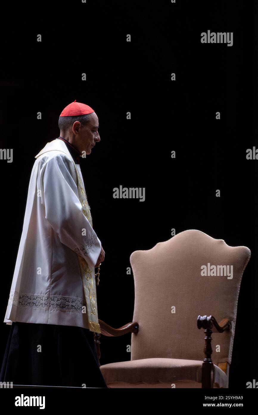 Vatican City, Vatican, 28 February 2025. Cardinal Víctor Manuel ...
