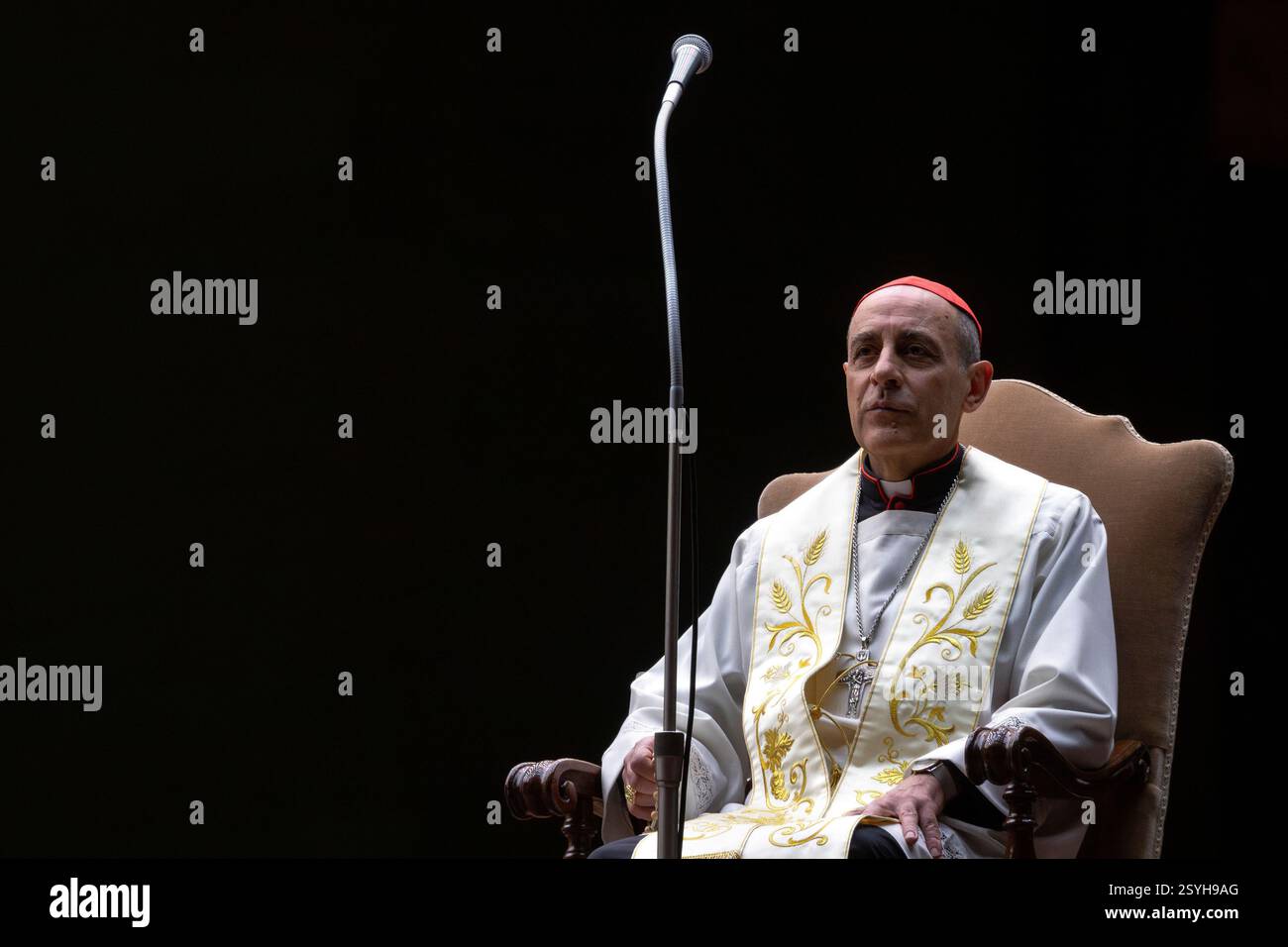 Vatican City, Vatican, 28 February 2025. Cardinal Víctor Manuel ...