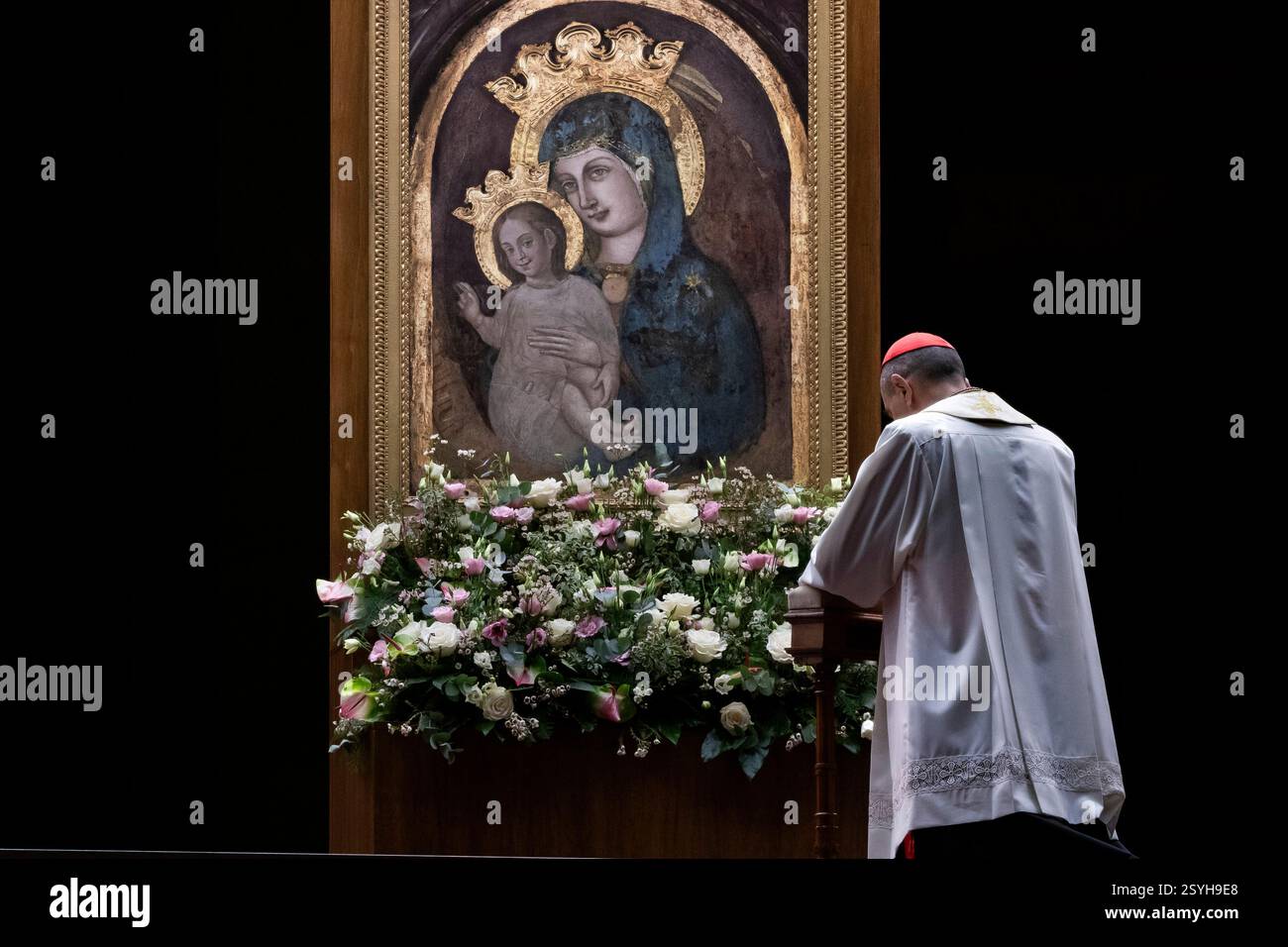 Vatican City, Vatican, 28 February 2025. Cardinal Víctor Manuel ...