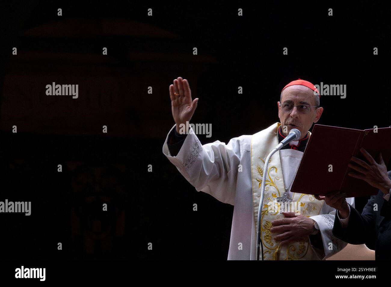 Vatican City, Vatican, 28 February 2025. Cardinal Víctor Manuel ...