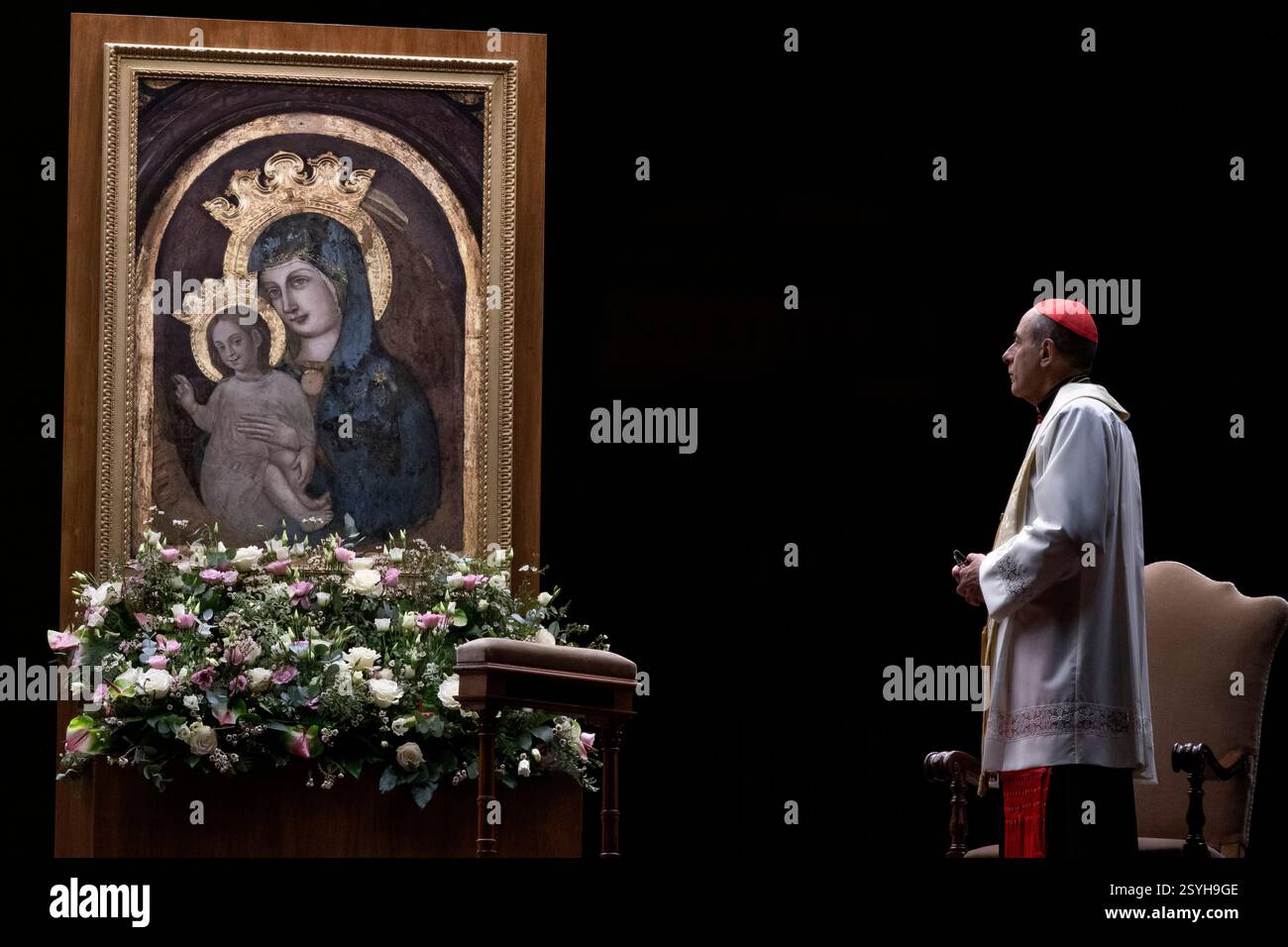 Vatican City, Vatican, 28 February 2025. Cardinal Víctor Manuel ...