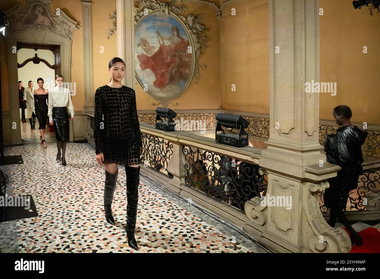 Milano Fashion Week - Women F/W 25-26 Elisabetta Franchi fashion show ...