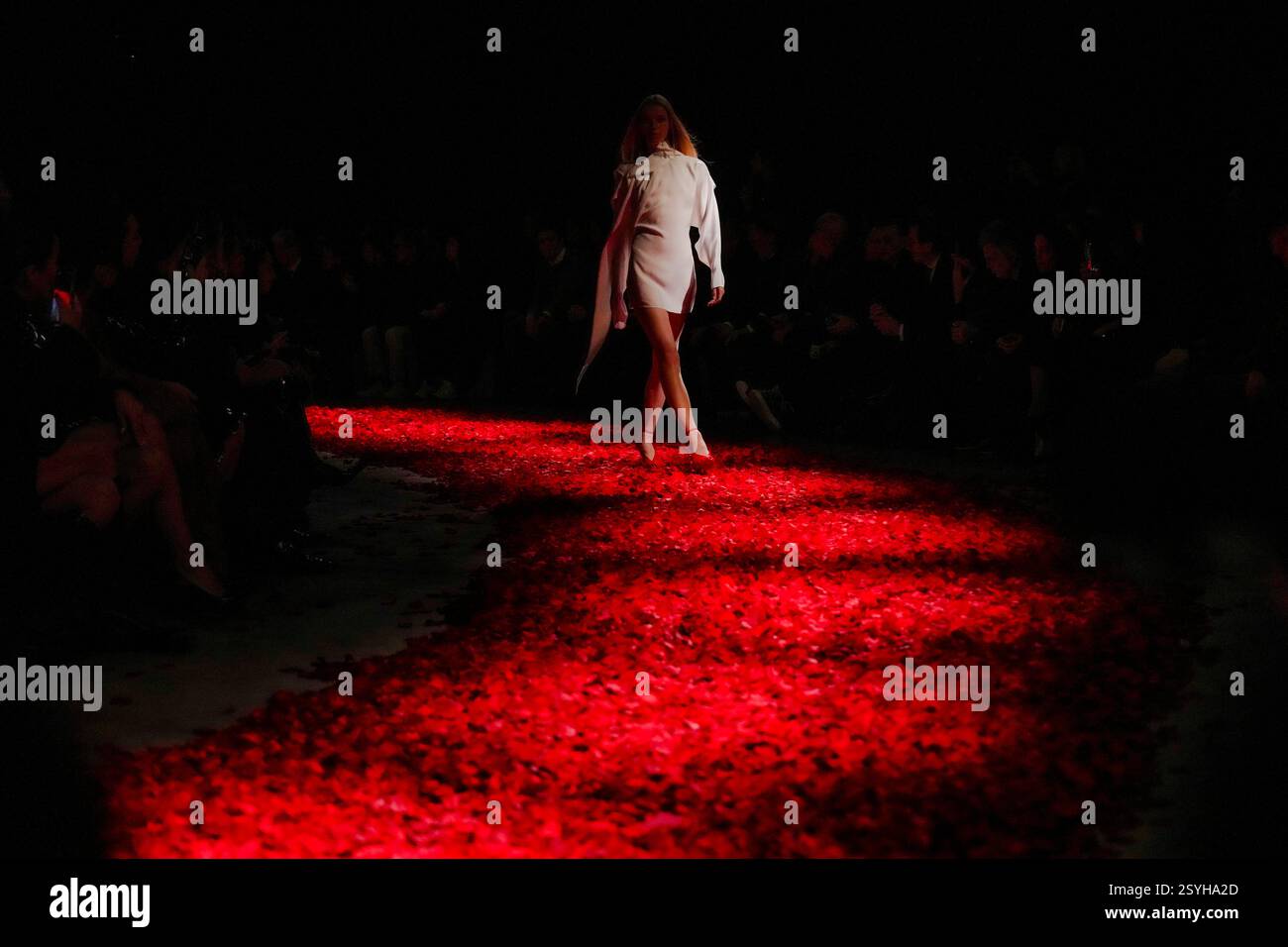 Models wear creations as part of the Ferragamo's Fall/Winter 2025-2026 ...