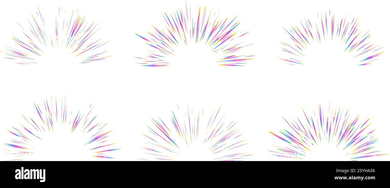 Iridescent light flare Stock Vector Images - Alamy