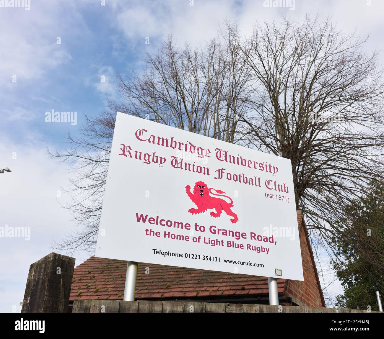 Cambridge university rugby ground hi-res stock photography and images ...