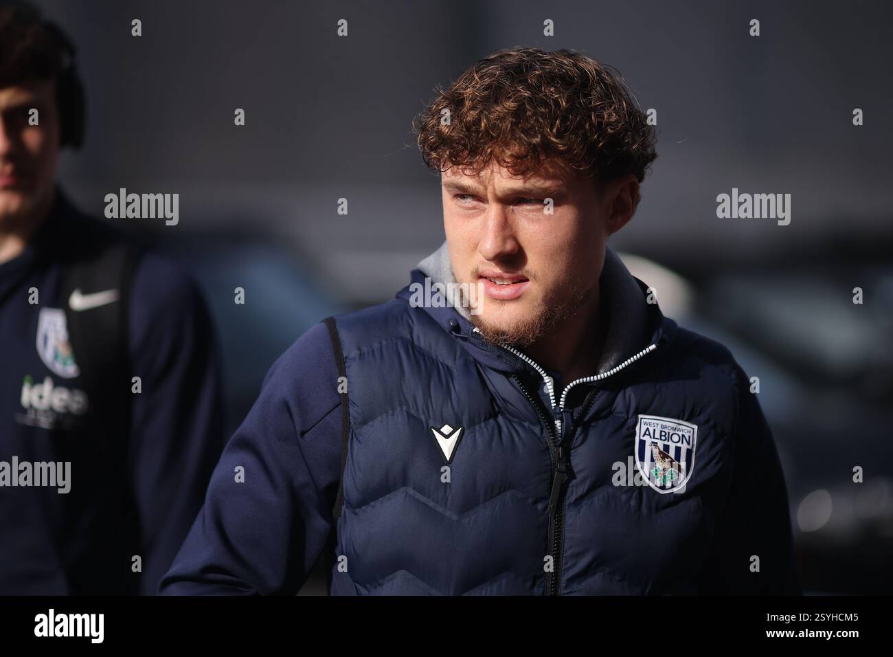 Callum Styles (West Bromwich Albion) arriving before the Sky Bet Championship match between ...