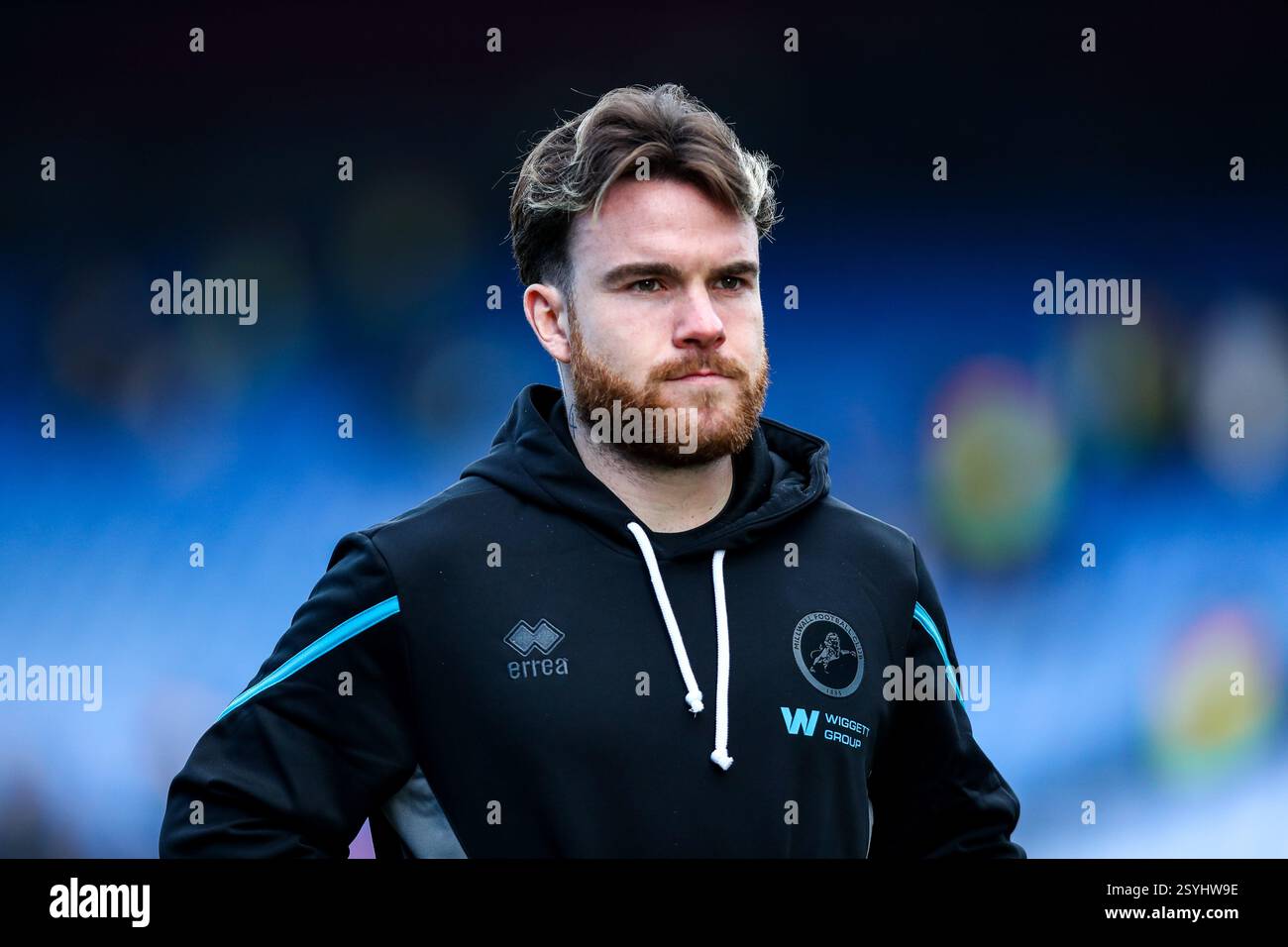 Aaron Connolly of Millwall arrives at Selhurst Park prior to the ...