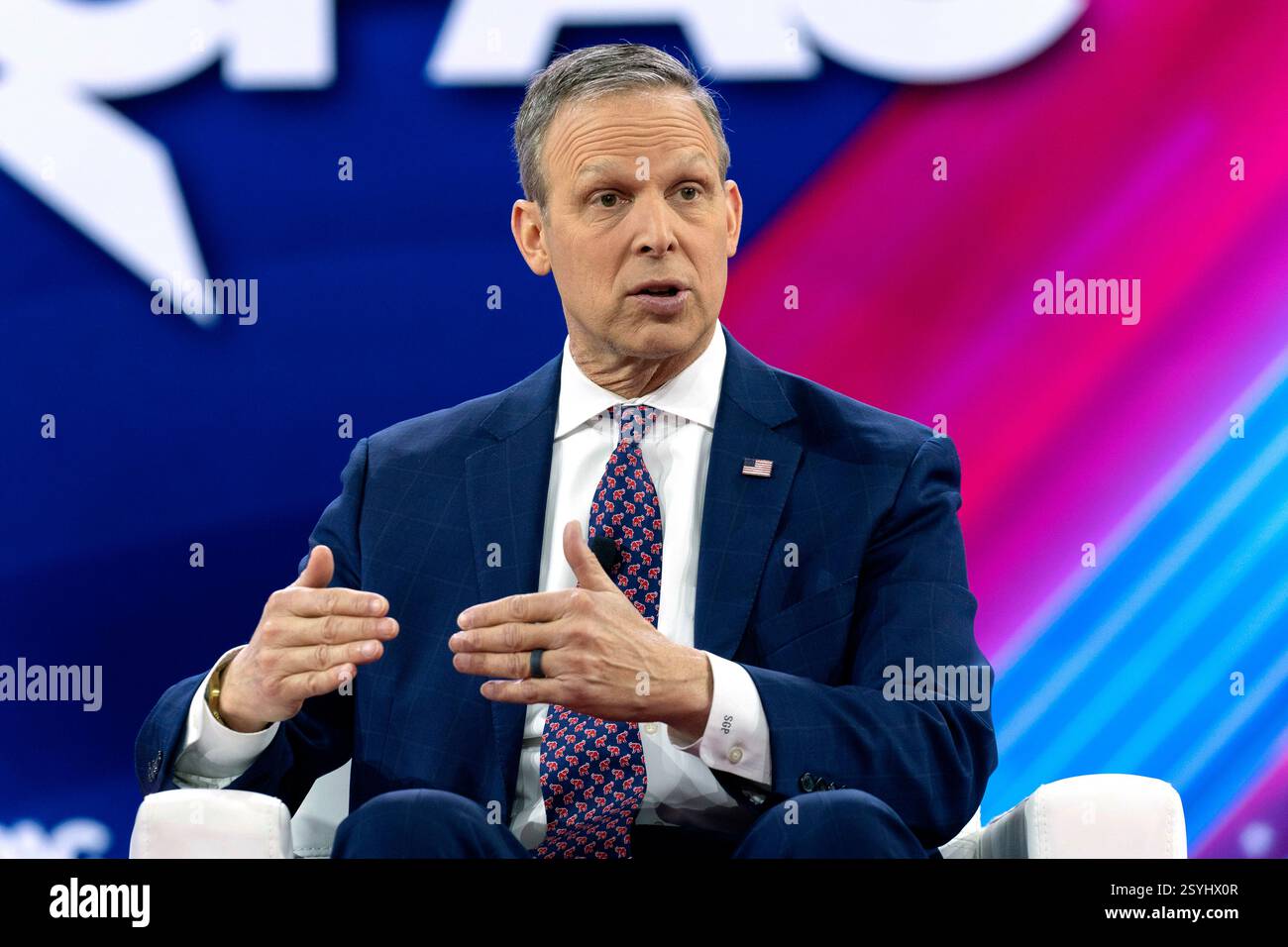 FILE - Rep. Scott Perry, R-Pa., speaks during the Conservative ...