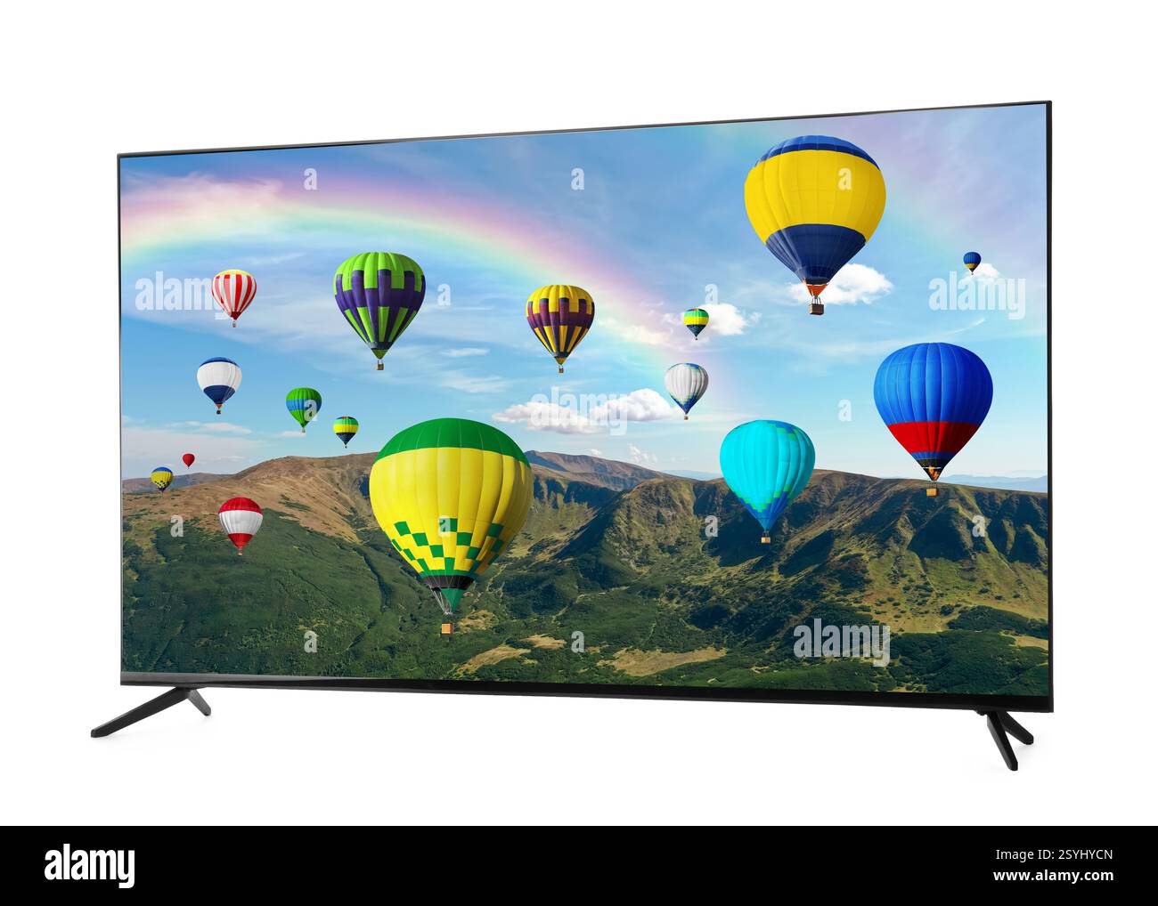 Watching an air show Cut Out Stock Images & Pictures - Alamy