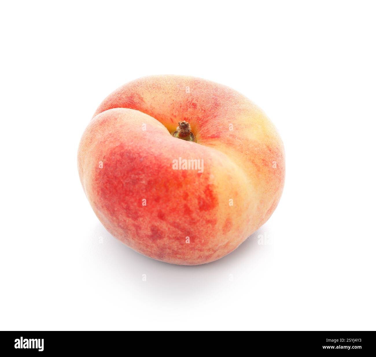 Sweet fig peach on white background Stock Photo - Alamy