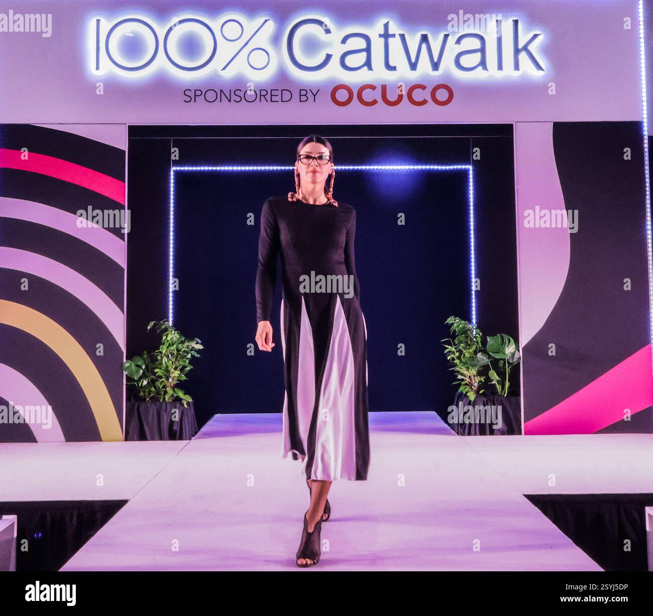 london Exel1 March 2025 100% Optical's runway show takes centre stage ...