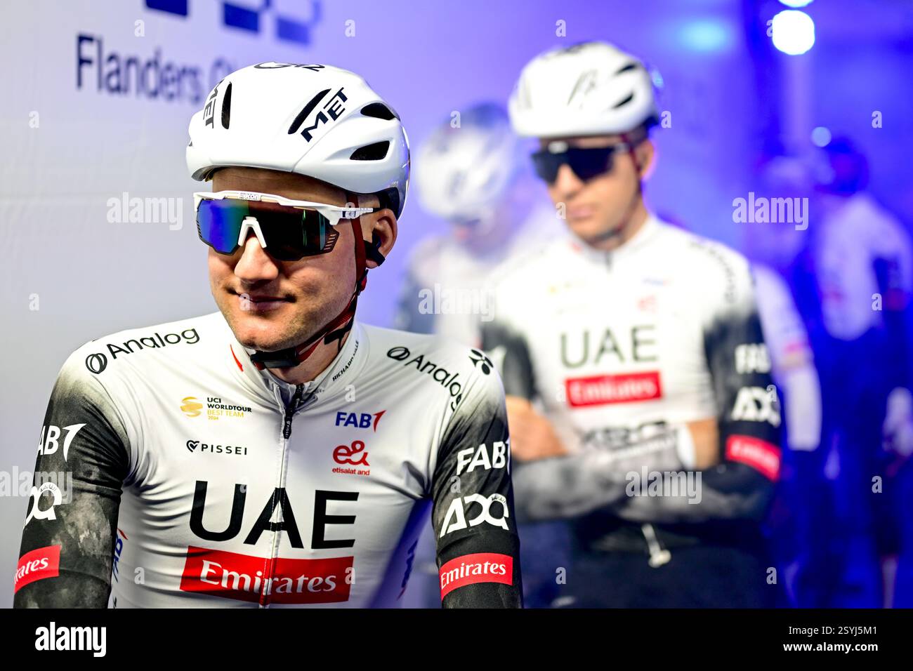 Gent, Belgium. 01st Mar, 2025. Belgian Tim Wellens of UAE Team Emirates ...