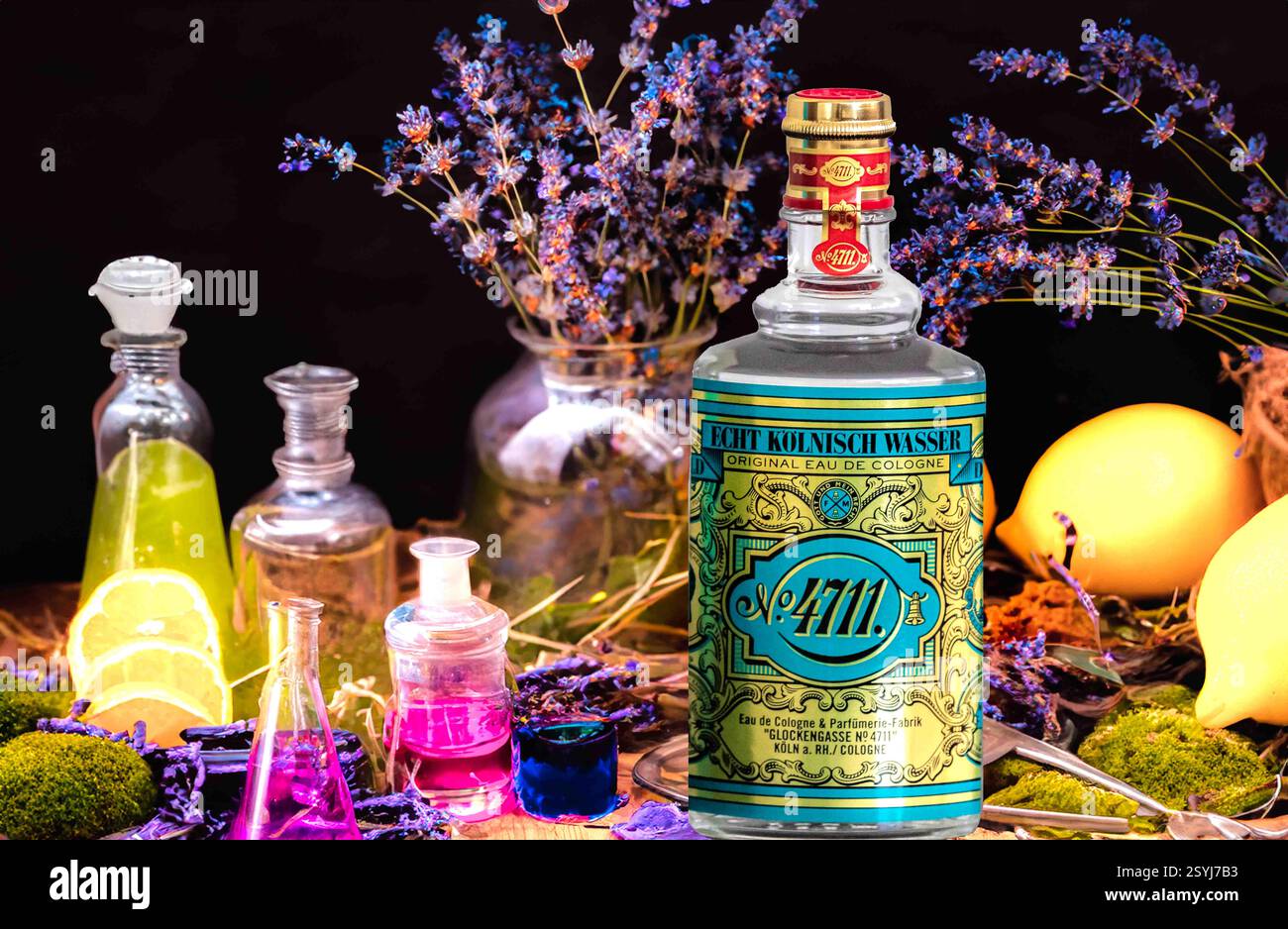 The oldest and most original cologne in the world, the German 4711 ...