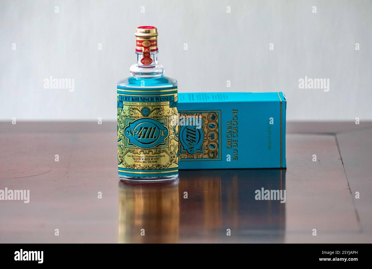 The oldest and most original cologne in the world, the German 4711 ...