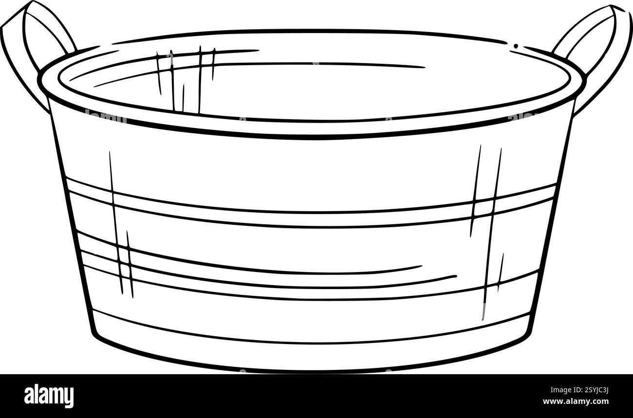 Planter with handles Stock Vector Images - Alamy