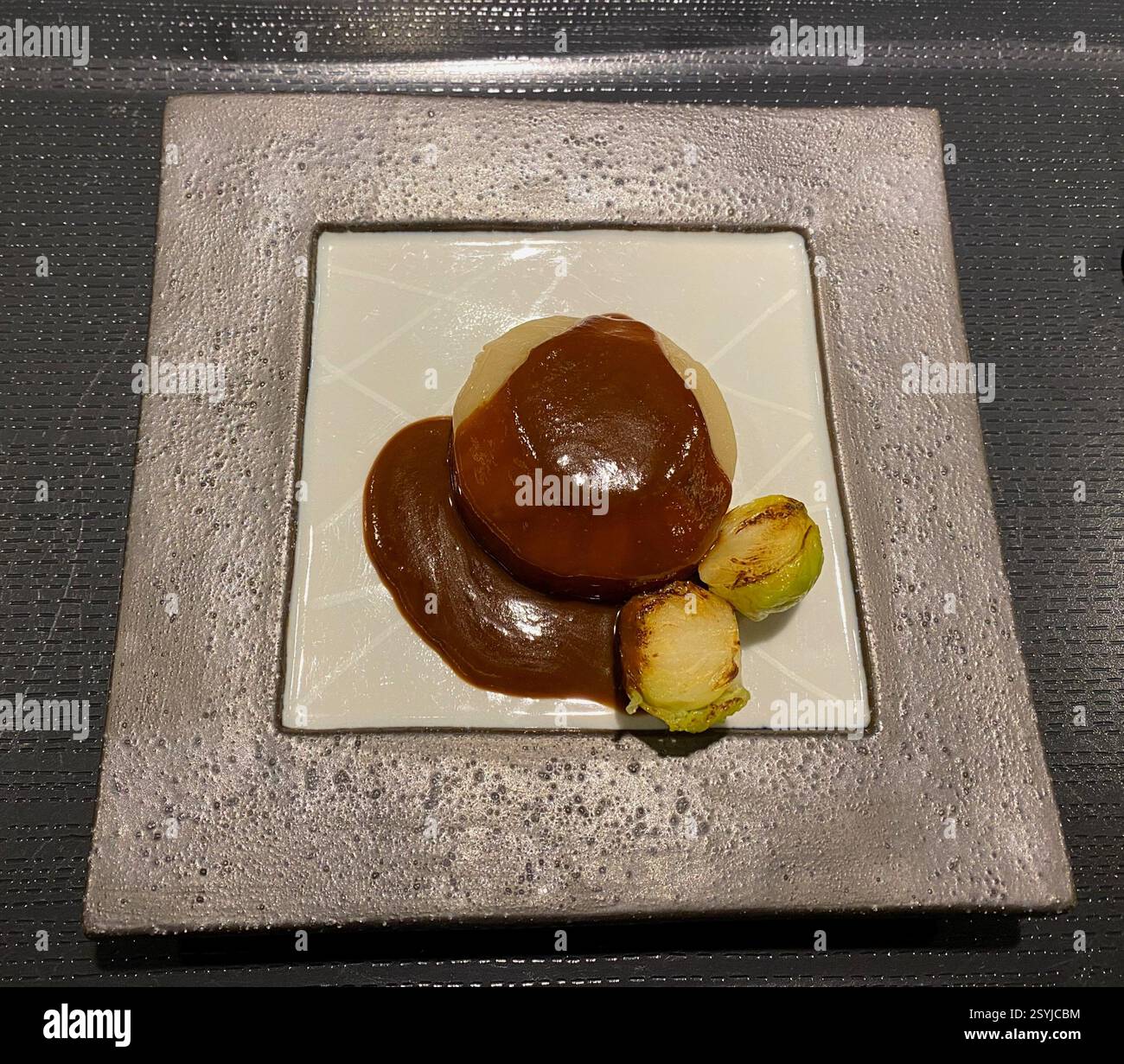 Amuse-Bouche with organic veggies and Hirakawa wine sauce at the ...