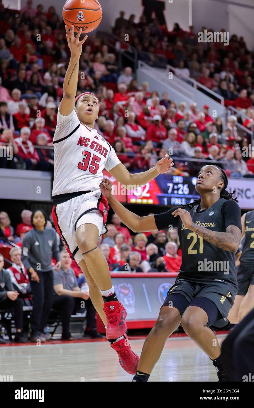 February 27, 2025, Raleigh, North Carolina, USA: NC State Wolfpack ...