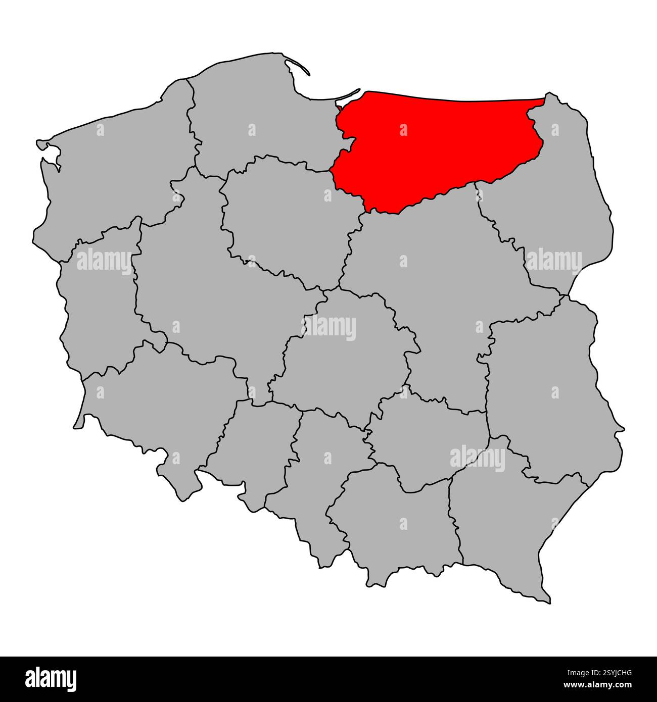 Region masuria Stock Vector Images - Alamy