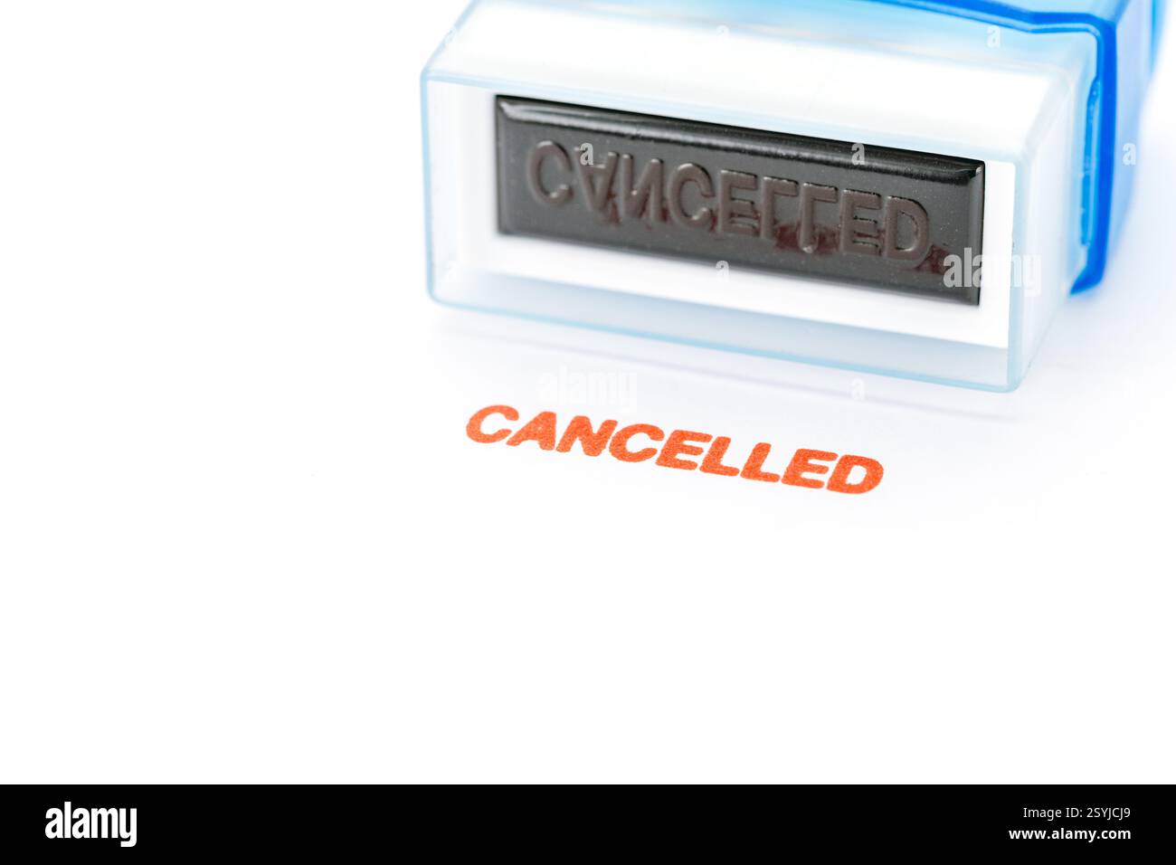 Cancelation message hi-res stock photography and images - Alamy