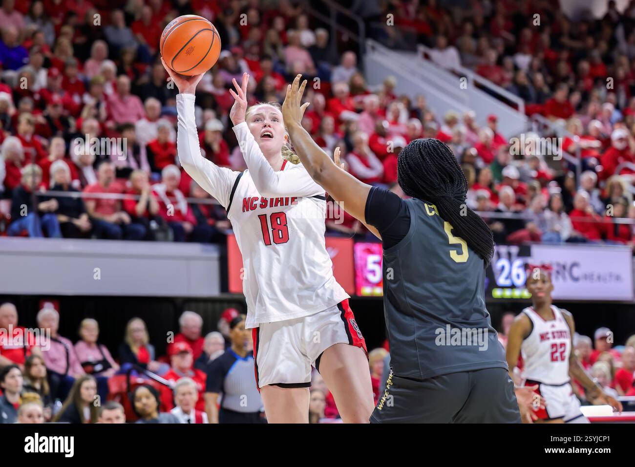 February 27, 2025, Raleigh, North Carolina, USA: NC State Wolfpack ...