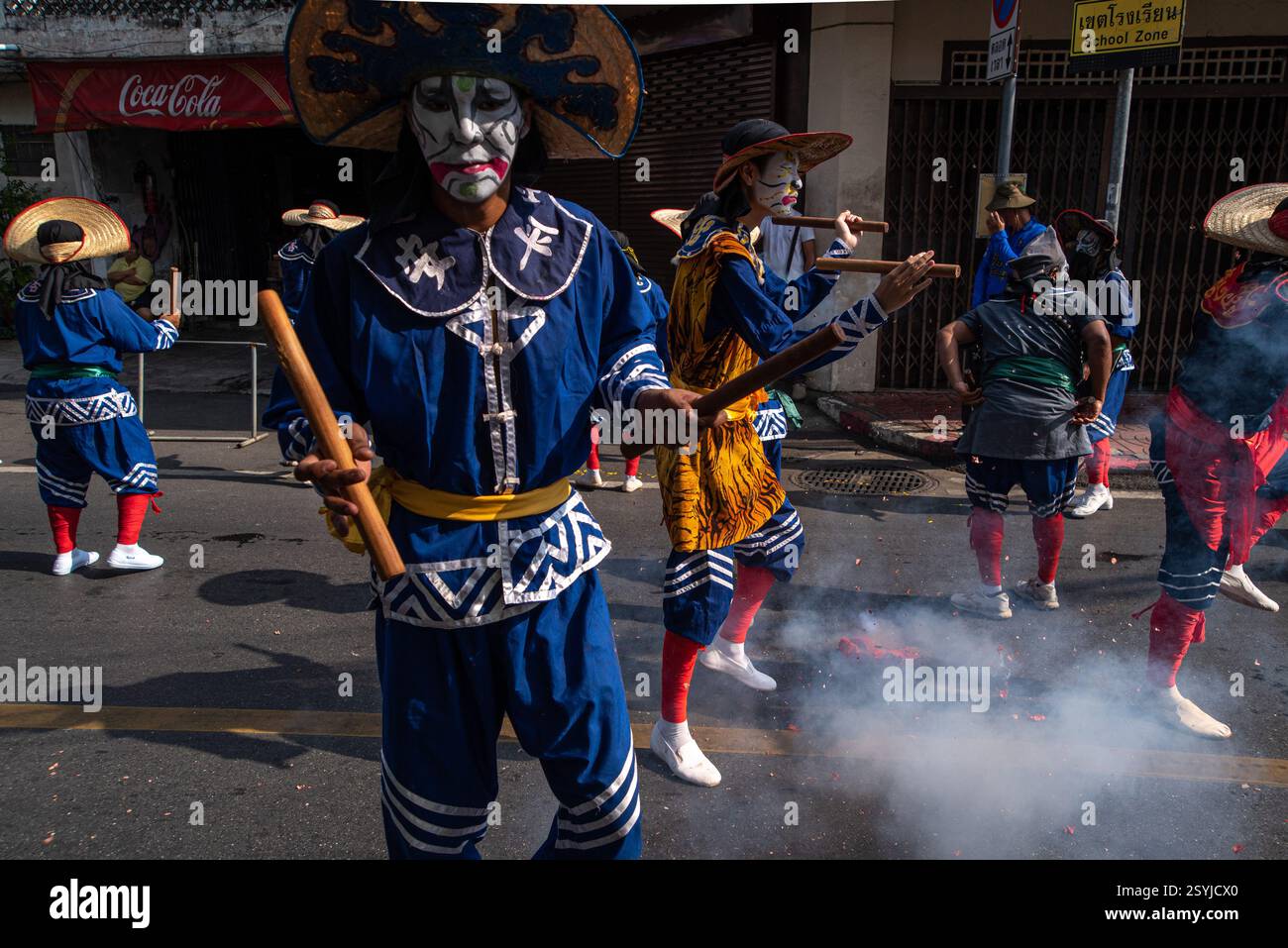 Bangkok, Thailand. 01st Mar, 2025. Dancers seen performing the ...