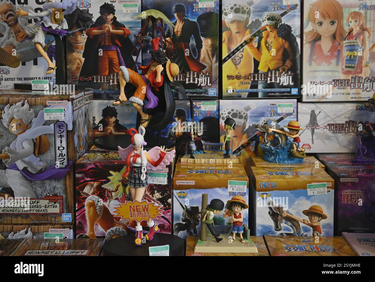 Anime and Manga billboards at Akihabara Denki Gai the center of Otaku ...