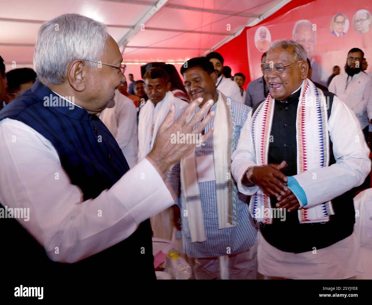 India. 28th Feb, 2025. PATNA, INDIA - FEBRUARY 28: Bihar Chief Minister ...