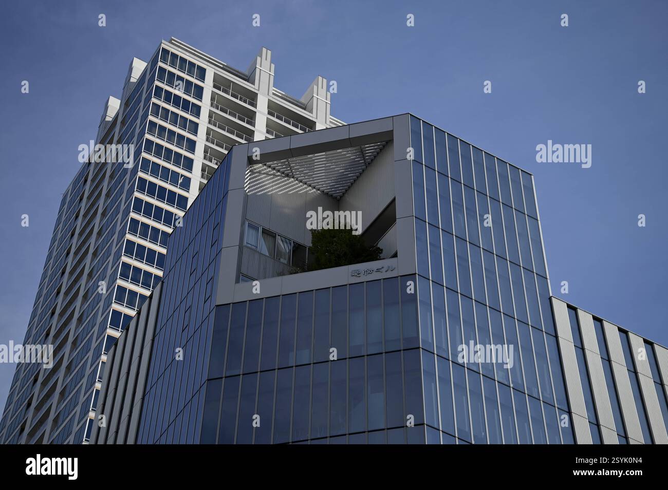 Modern skyscrapers in Akihabara Denki Gai the center of Otaku culture ...