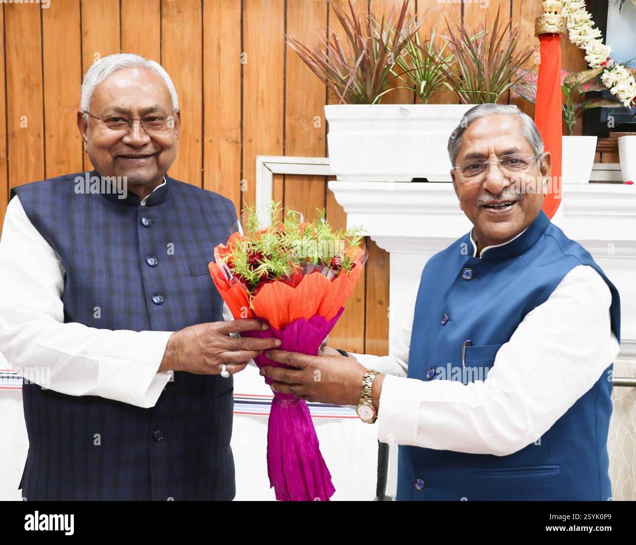 India. 28th Feb, 2025. PATNA, INDIA - FEBRUARY 28: Bihar Chief Minister ...