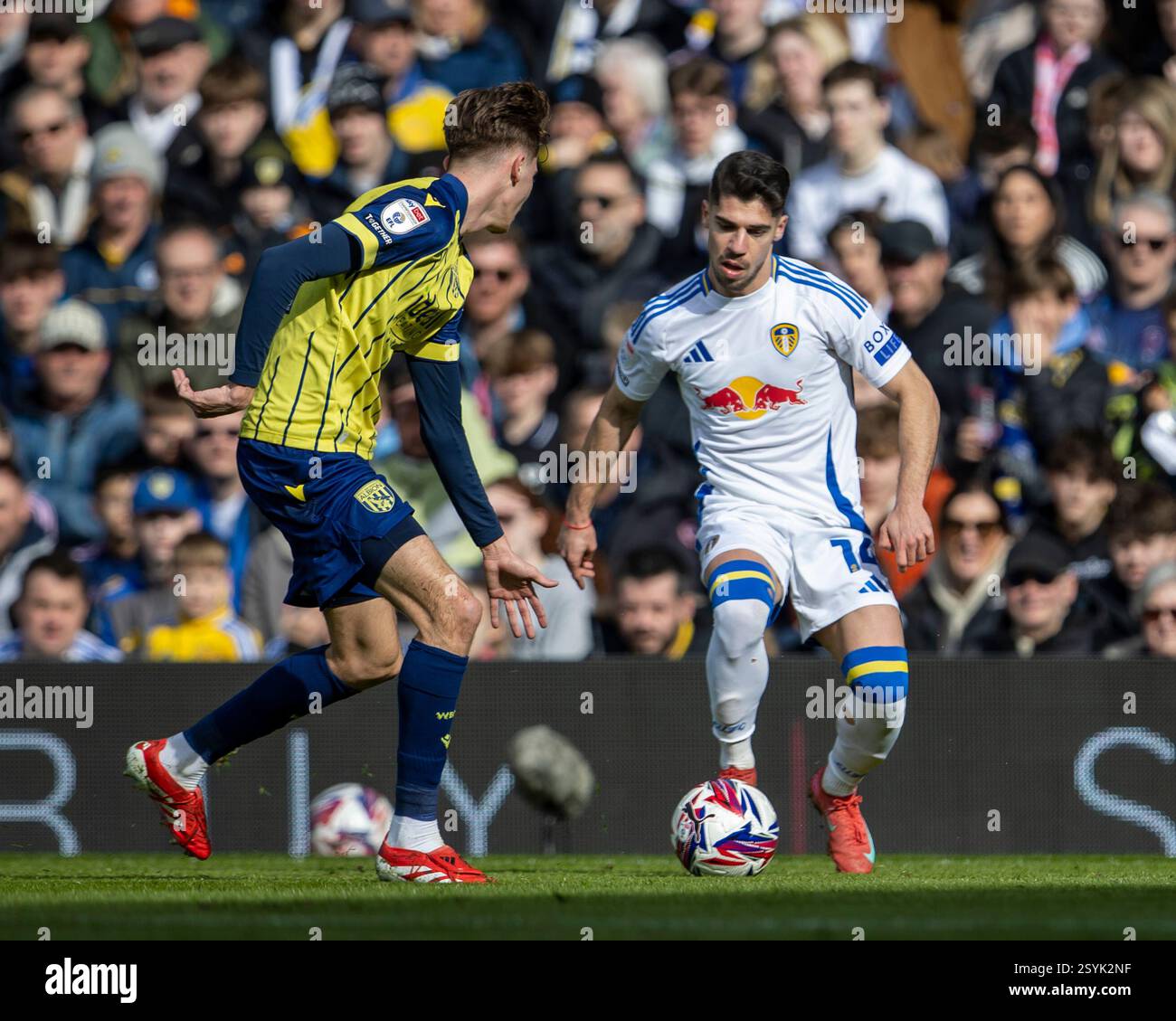 Elland Road, Leeds, Yorkshire, UK. 1st Mar, 2025. EFL Championship Football, Leeds United versus ...