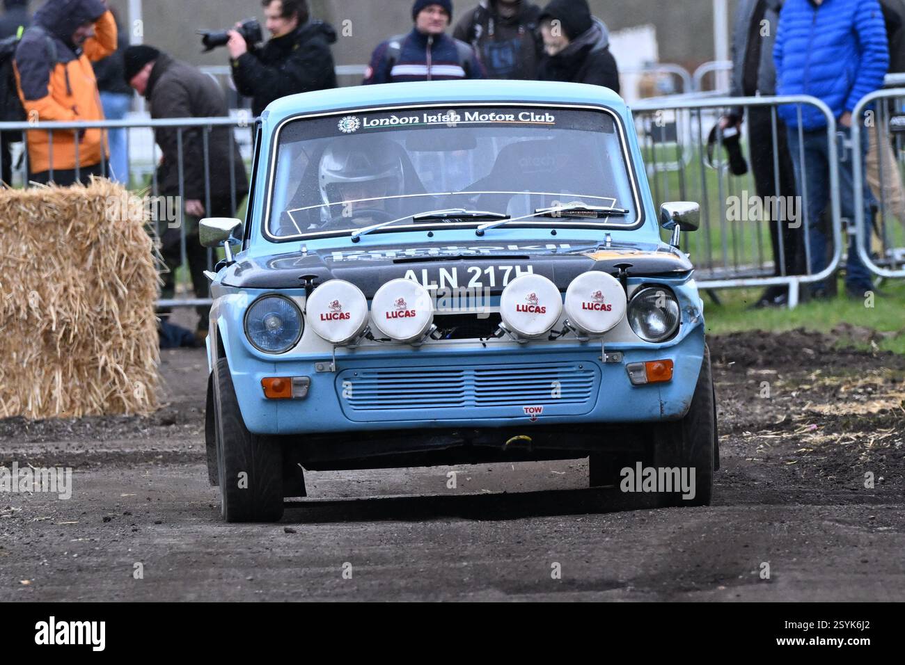 Mike Smith, Hillman Imp, Historic Class, Live Rally Stage at Race Retro ...