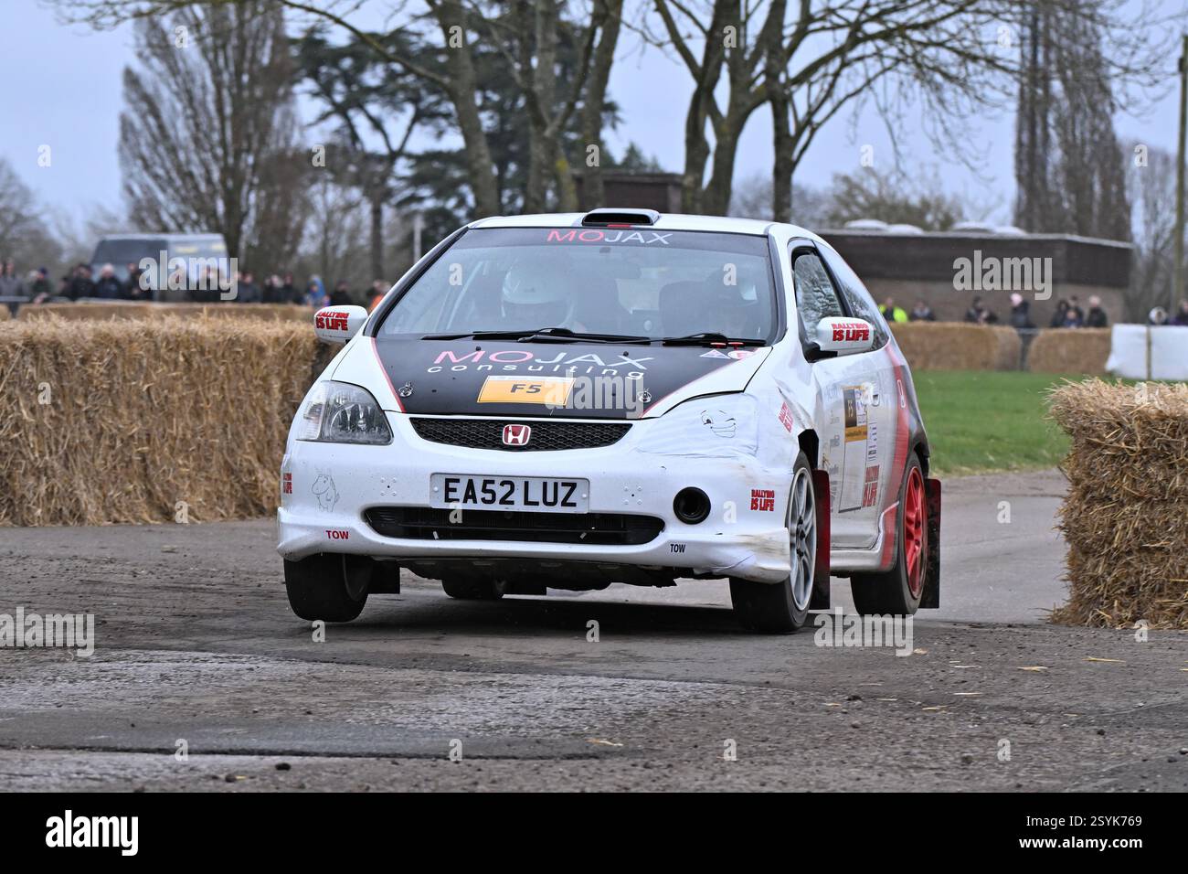 Stuart Wood, Honda Civic Type R EP3, Live Rally Stage at Race Retro ...