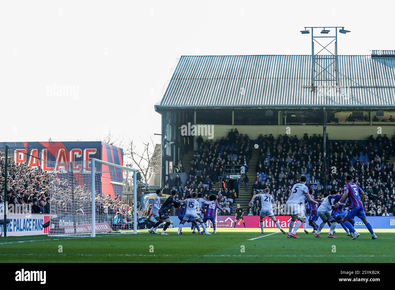 A general view of the Emirates FA Cup 5th Round match Crystal Palace vs ...