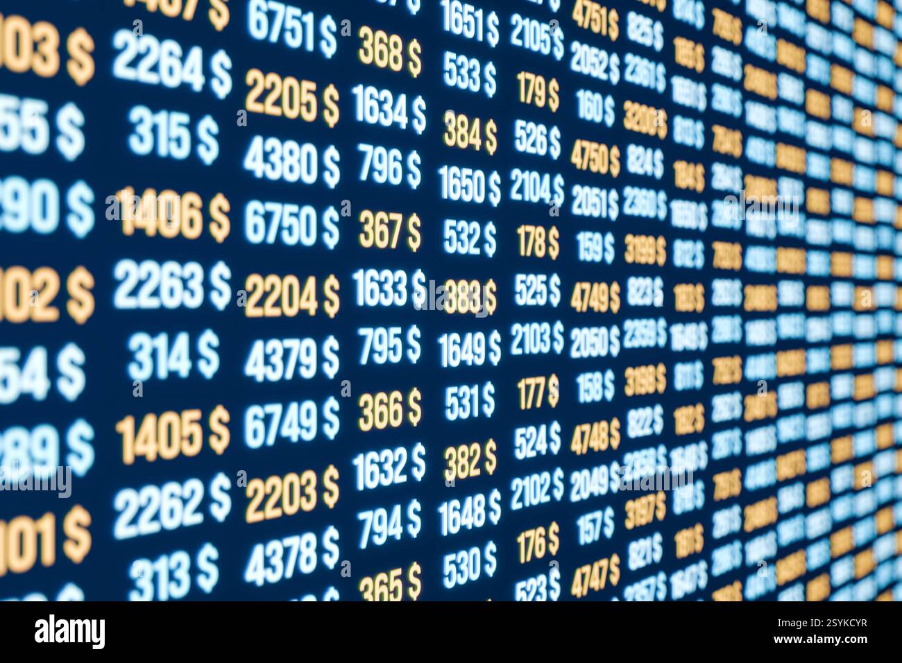 Close up data in a spreadsheet. Close up data in a spreadsheet ...